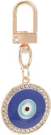 Yardwe Porte-clés OEil Bleu Alliage Charme Géométrique Élégant pour Femme et Fille Décoration Sac Cadeau Spirituel Anniversaire