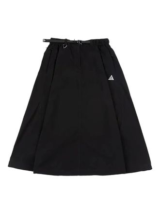 Nike jupe mi-longue Smith Summit &agrave; design pliss&eacute; - Noir