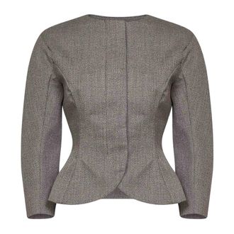 Jacquemus Tailored Jacket - Femme - Vestes - Brun - Taille: 36 FR