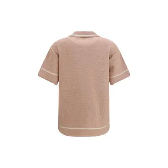 Fendi Womens Multicolor Cotton Shortsleeve Shirt