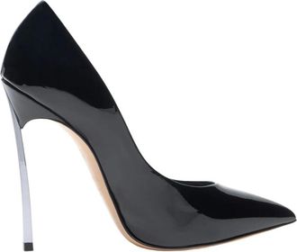Casadei Femme, Chaussures, Noir, Taille: 39 1/2 EU Blade Patent Leather