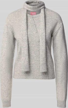 Jack & Jones Regular Fit Strickjacke aus elastischem Woll-Mix Modell JANE