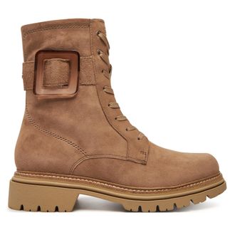 Tamaris Schn&uuml;rstiefeletten Tamaris 1-25221-43 Beige