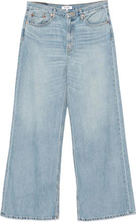 Re/Done Five-pocket Design Wide-leg Jeans