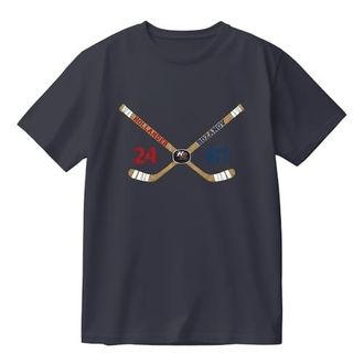 Generic HeatRivalry Hollander Rozanov Hockey T-shirt en coton pour homme et femme &agrave; manches courtes col rond d&eacute;contract&eacute; tendance, gris, 3XL