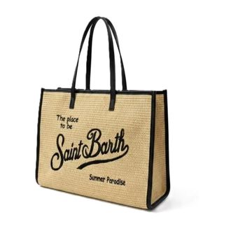 MC2 Saint Barth Femme, Sacs, Jaune, Taille: ONE Size Tote Bags