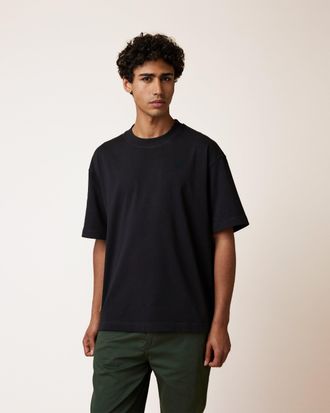 Faguo T-shirt oversize noir