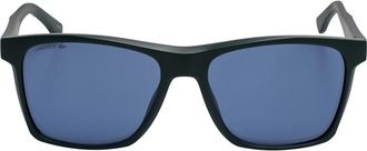 Lacoste Homme, Accessoires, Vert, Taille: ONE Size Square Acetate Lunettes de soleil