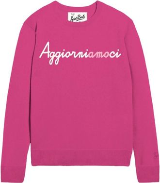 MC2 Saint Barth Femme, Pulls, Rose, Taille: 42 FR Nouveau pull Queen