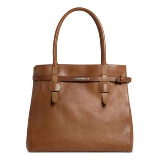 Dsquared2 Twin Shopping Bag - - Bags - Damen - Braun - ONE SIZE