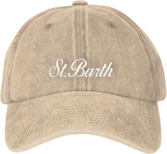 MC2 Saint Barth unisex, Accessoires, Beige, Taille: ONE Size Davis N Cap