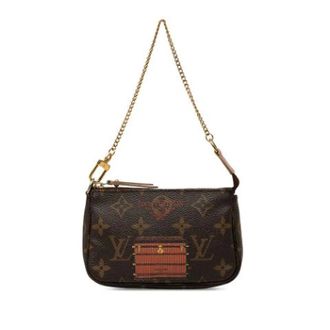 Louis Vuitton Pre-owned Mini Pochette Accessoires - Femme - Pre-owned - Brun - Taille: ONE Size