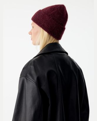 Arket Beanie Aus Alpakawollmischung -Rot