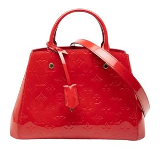 Louis Vuitton Pre-owned Montaigne BB - Femme - Pre-owned - Rouge - Taille: ONE Size