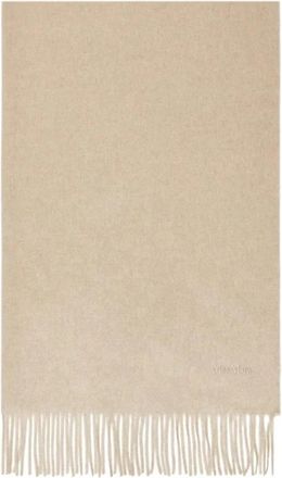 Max Mara Beige Square Scarf Baci Stole - - Accessories - Damen - Braun - ONE SIZE