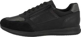 Geox Homme U Avery Basket, Noir, 45 EU