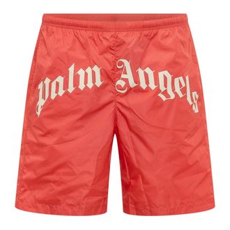 Palm Angels Herren, Bademode, Rot, SGr&ouml;&szlig;e