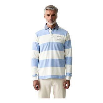 Hackett Gestreiftes Rugby-Polo - - Tops - Herren - Mehrfarbig - M