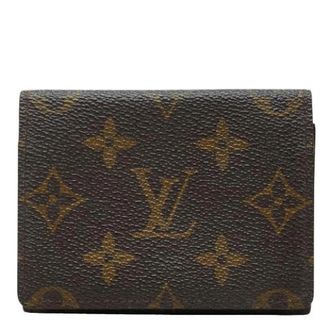 Louis Vuitton Pre-owned Monogram Card Case - - Pre-owned - Damen - Braun - ONE SIZE
