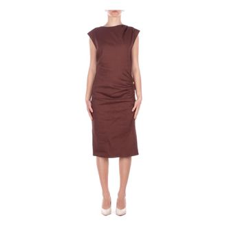 Pinko Pinko, Damen, Kleider, Braun, XLGr&ouml;&szlig;e