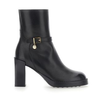 Tod's Stiefeletten mit Gummisohle und 5 cm Absatz schwarz Damen - - Shoes - Damen - Schwarzk - 39 EU