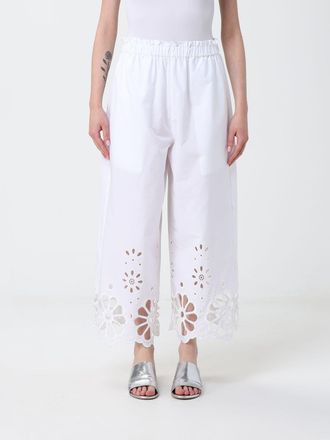 Meimeij Pantalon Femme couleur Blanc