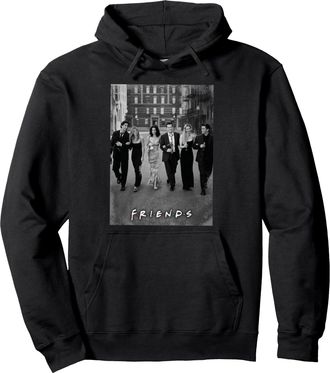 Friends TV Show Poster Iconic Group NYC Street Retro Fan 90er Jahre Pullover Hoodie