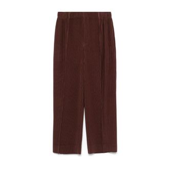 Issey Miyake Herren, Hosen, Braun, LGr&ouml;&szlig;e