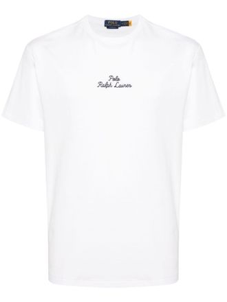 Polo Ralph Lauren t-shirt en coton à logo brodé - Blanc