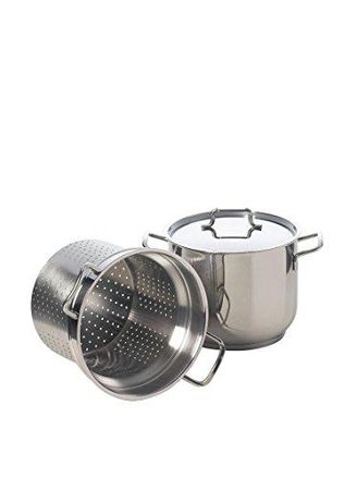 Excelsa Cuiseur &agrave; P&acirc;tes 5 L Argent