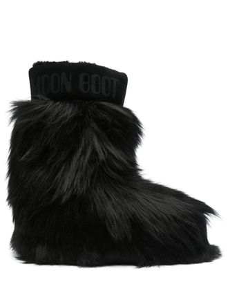 Moon Boot bottines Mid Icon Yeti - Noir