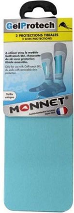 Monnet GelProtech Schienbein-Geleinsatz für Socken, blau, ONE Size