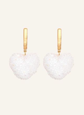 Crystal Haze Crystal Haze Creolen Jelly Heart Cloud By Glambou gold