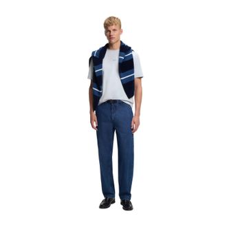 HUGO BOSS Tchup T-Shirt f&uuml;r Herren, &Uuml;bergro&szlig; (Hellgrau)