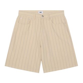 Obey Baggy Denim Shorts - - Shorts - Herren - Beige - M