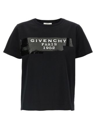Givenchy Schwarzes Baumwoll-T-Shirt