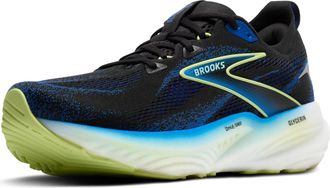 Brooks Herren Glycerin 22 Sneaker, Black Cobalt Neo Yellow, 45.5 EU Weit