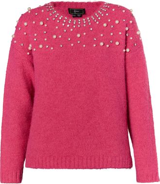 Faina Strickpullover Damen Rosa