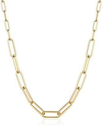 Brosway BEH02 Collier Femme en Acier, Collection Emphasis, 800mm, Acier inoxydable, Pas de gemme
