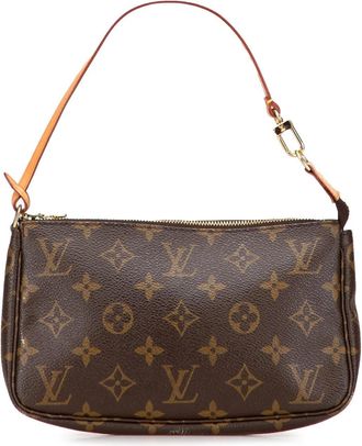 Louis Vuitton Hobo Bags - Monogram Pochette Accessoires - Gr. unisize - in Braun - für Damen