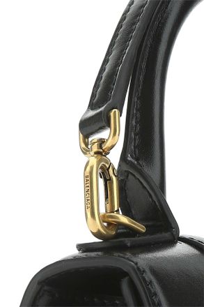 Balenciaga Hourglass Top Handle Bag - Black