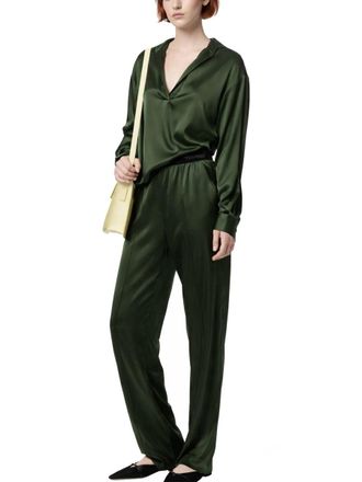 Tom Ford Silk Pajama Trouser - Green