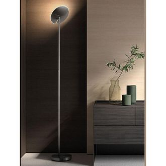 Millumine Millumine - Lampadaire Chrome Mat Solis à Intensité Variable Et Cct