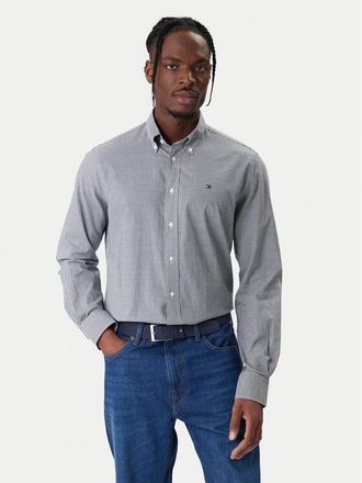 Tommy Hilfiger Hemd Gingham MW0MW41699 Blau Regular Fit