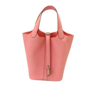 Herm&egrave;s Pre-owned Picotin Lock Trillon Clemence Handbag - - Pre-owned - Damen - Rosa - ONE SIZE