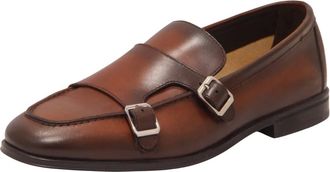 Doucal's Mocassino Doppia Fibbia Loafer - Homme - Chaussures - Brun - Taille: 40 EU