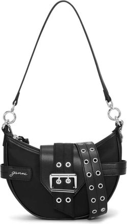Ganni Femme, Sacs, Noir, Taille: ONE Size Bucky Small Shoulder Bag