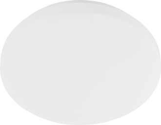 Eglo LED Deckenlampe Pogliola, Deckenleuchte mit Dip Switch, Lampe Decke K&uuml;che, Metall und Kunststoff in Wei&szlig;, warmwei&szlig;, neutralwei&szlig;, kaltwei&szlig;, &Oslash; 26 cm