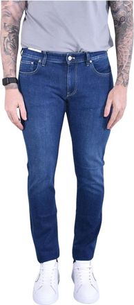 Pantaloni Torino Homme, Jeans, Bleu, Taille: W42 Jeans Slim-fit