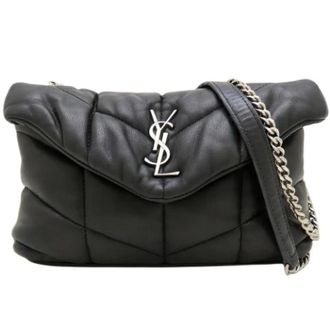 Saint Laurent Sac bandouli&egrave;re vintage Pre-owned - Femme - Pre-owned - Noir - Taille: ONE Size